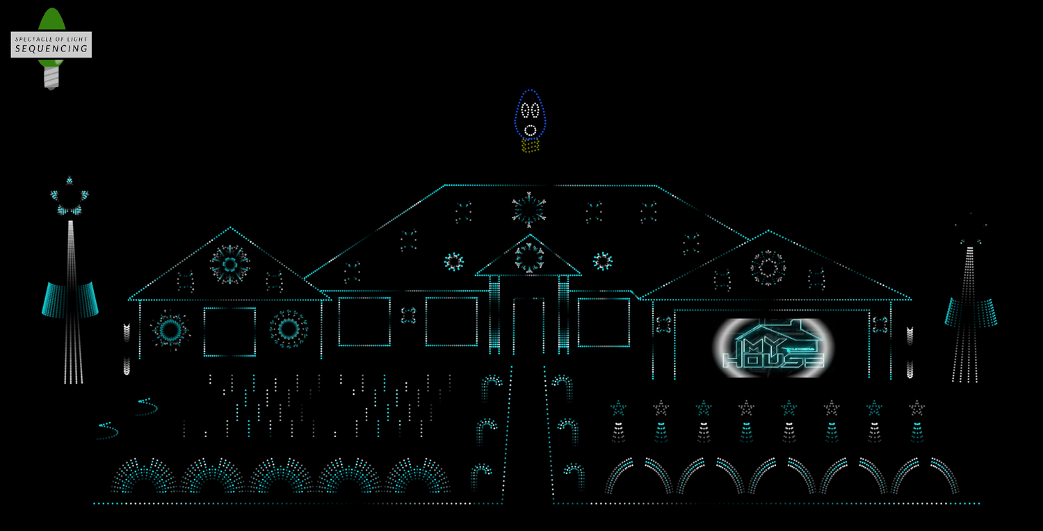 My House - Flo Rida (2024 Layout) - xLights Sequence