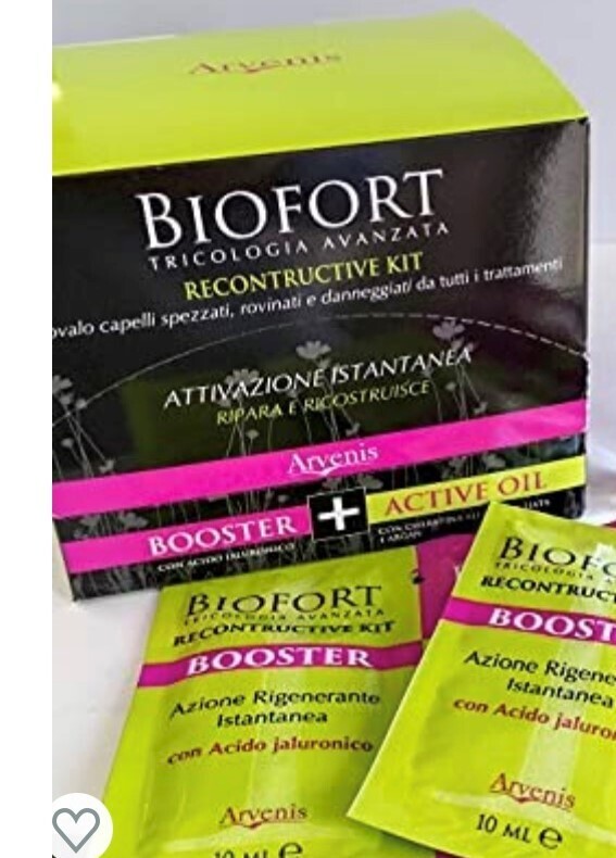 RECONSTRUCTIVE KIT COMPLEX SUPER ACTIVE BIOFORT (2 BUSTINE X 20 ML) X ...