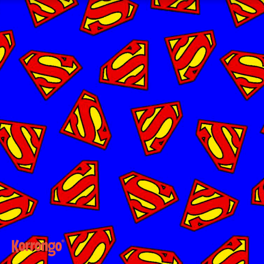 BRUSH SUPERMAN AZUL LOGO