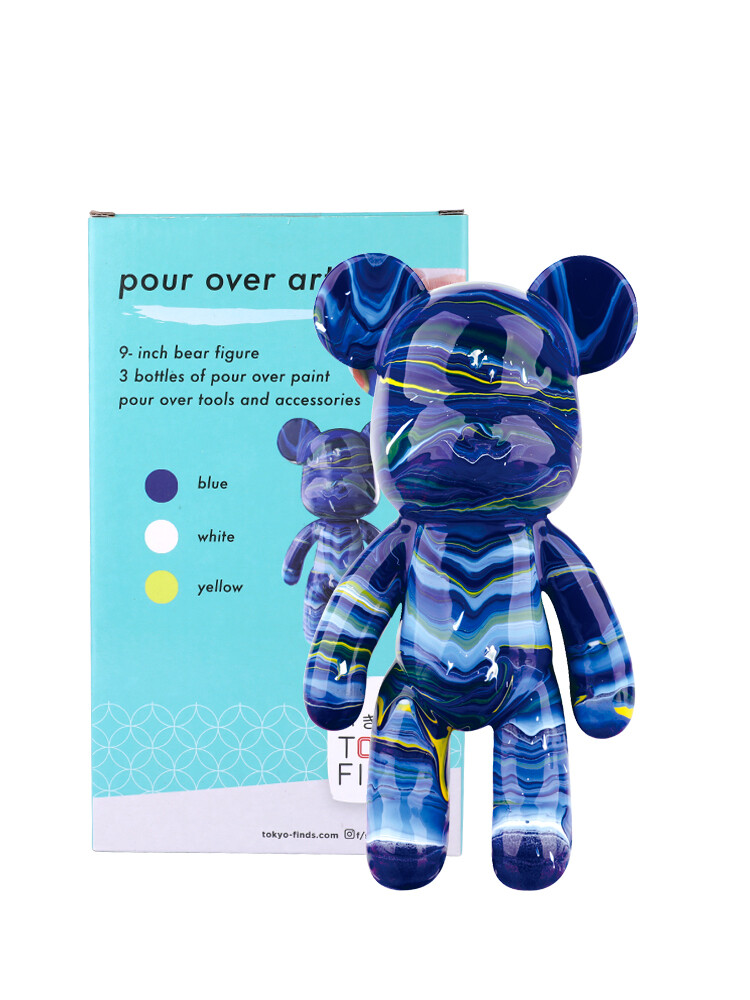 Tokyo Finds Pour Over Bear Art Kit – Everyone is a creative artist.