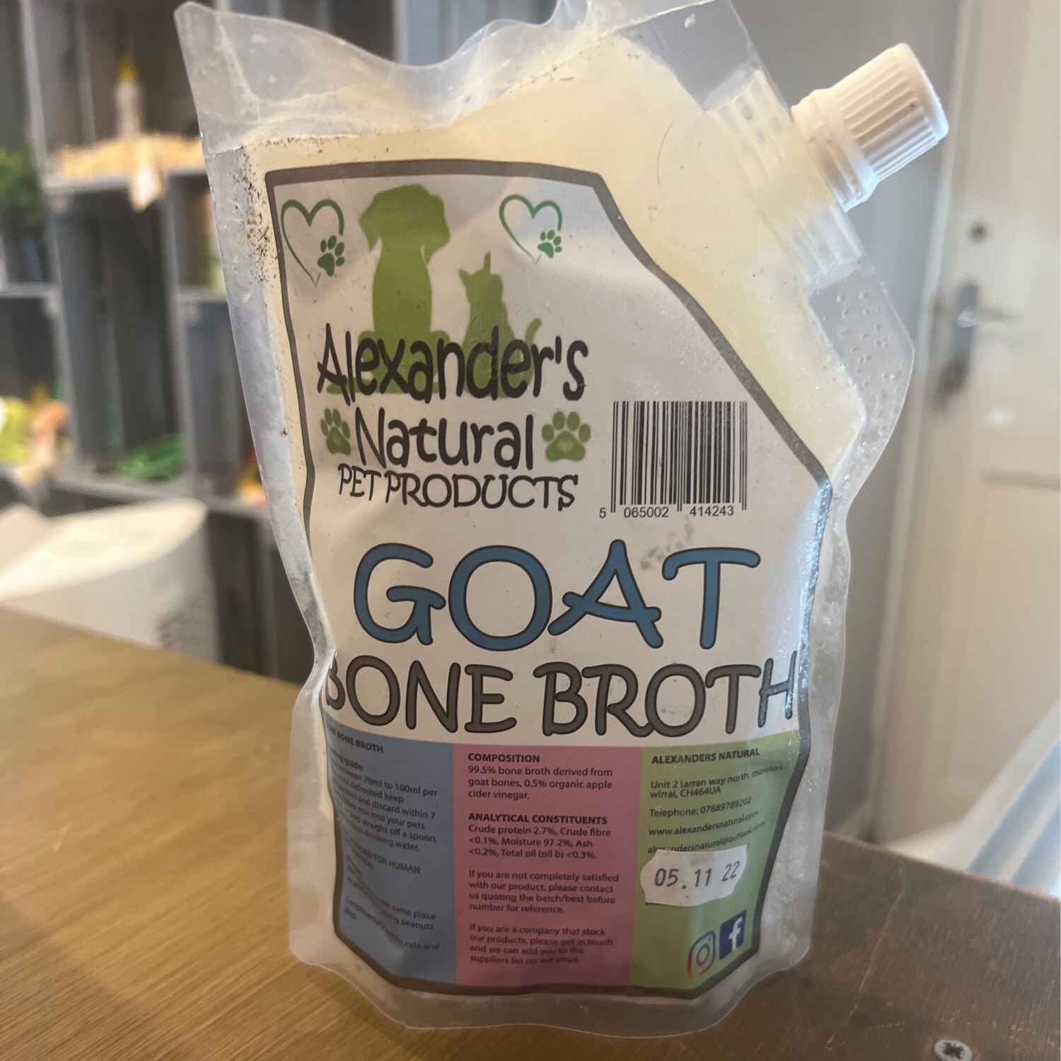 Alexander Natural’s Goat Bone Broth 500ml