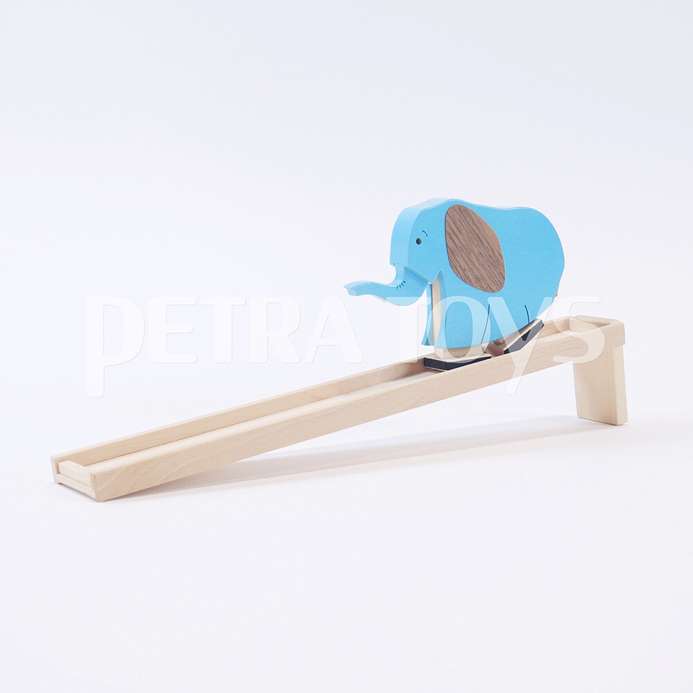 Elephant Wooden Ramp Walker