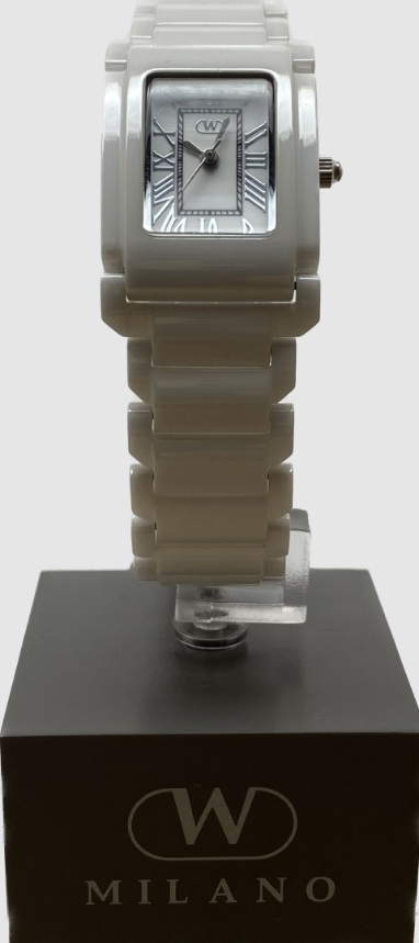 WINTEX MILANO OROLOGIO CERAMICA BIANCA