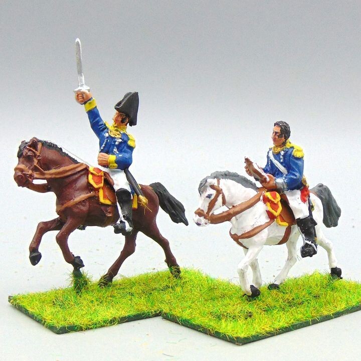 Grade F - Warlord Games - Napoleonic - Mounted French General & ADC