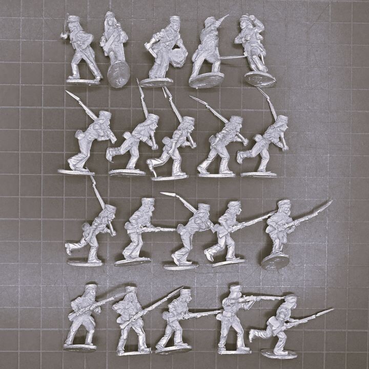 Empress Miniatures, Indian Mutiny: British Infantry Unit