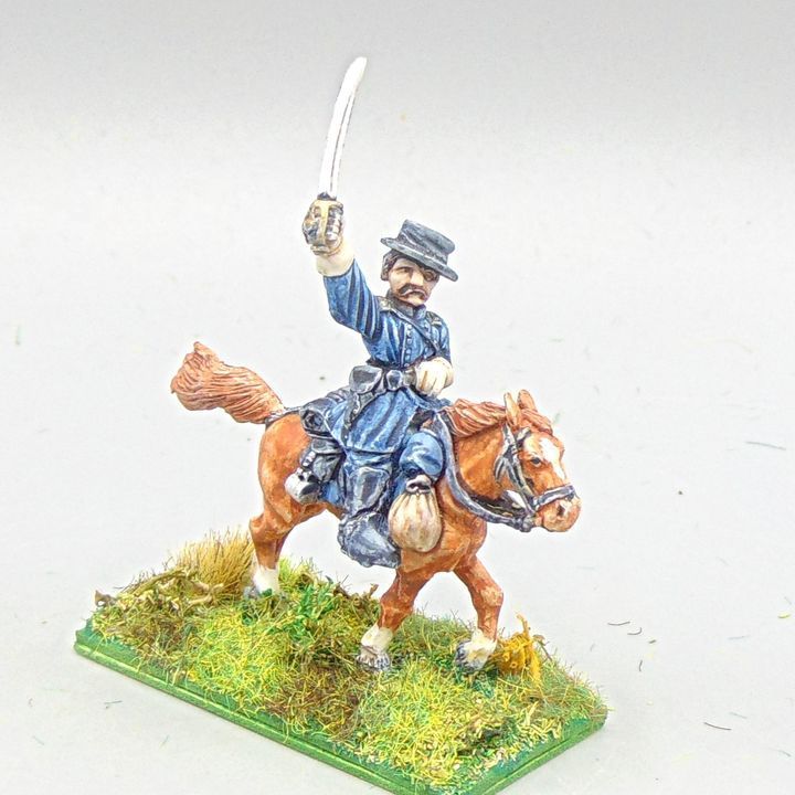 Grade C - Dixon Miniatures - ACW: Mounted Union General - Philip Sheridan