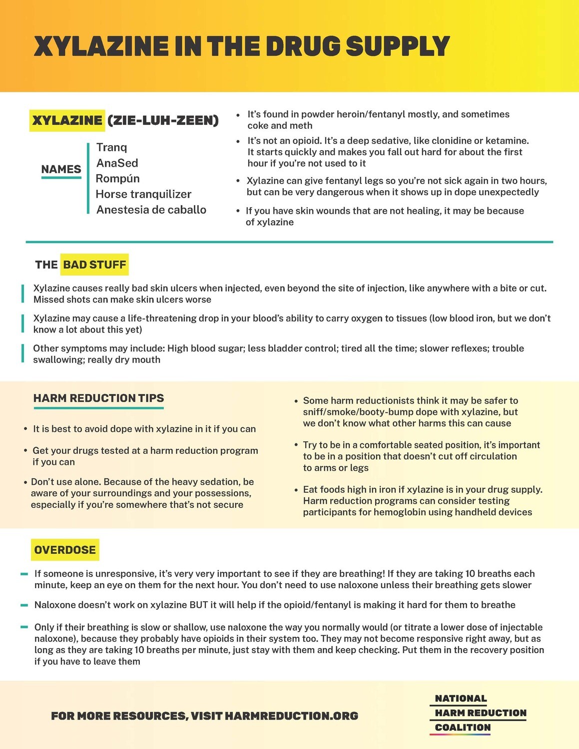 Xylazine in the Drug Supply