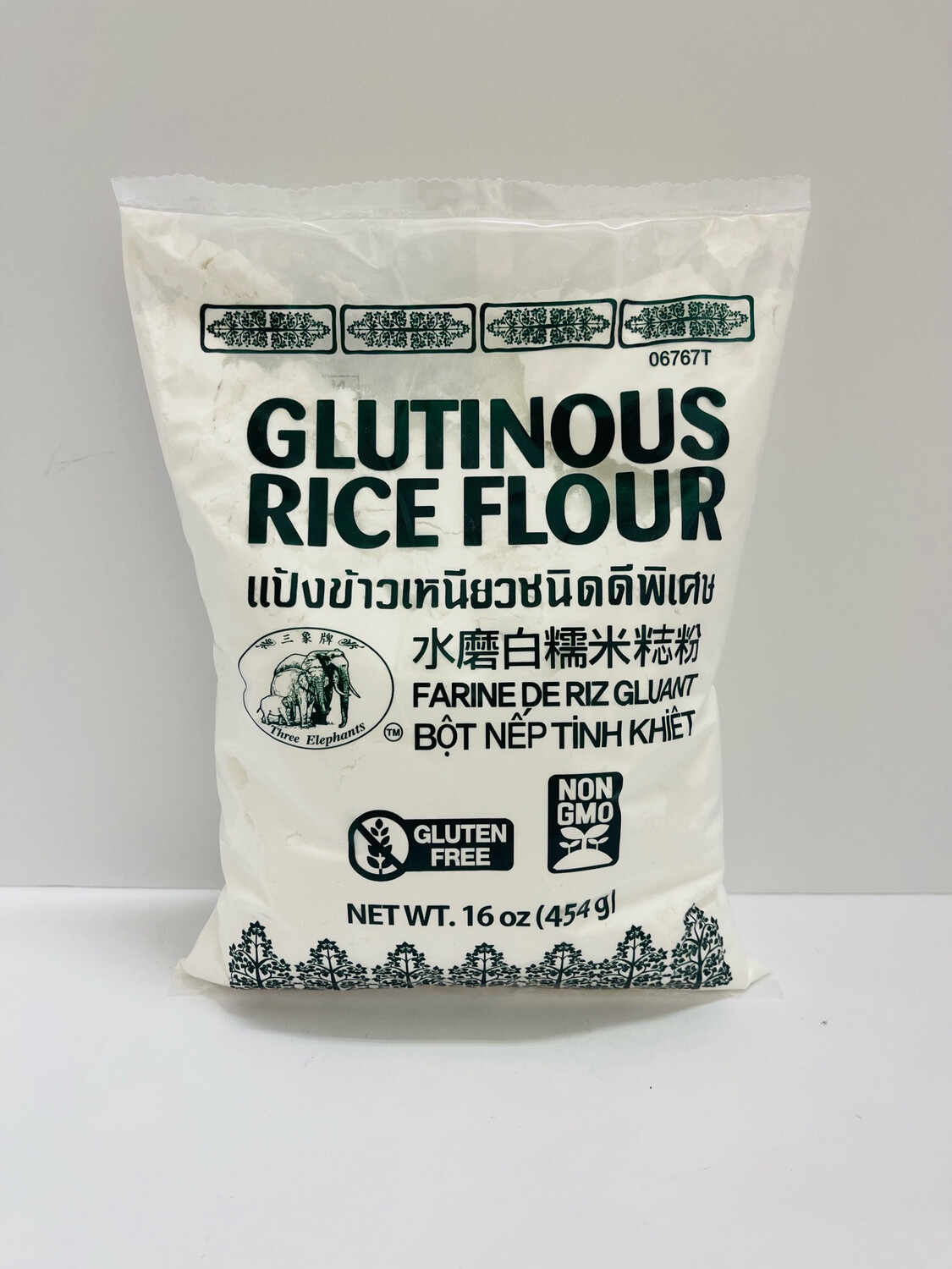 Three Elephant Glut. Rice Flour
