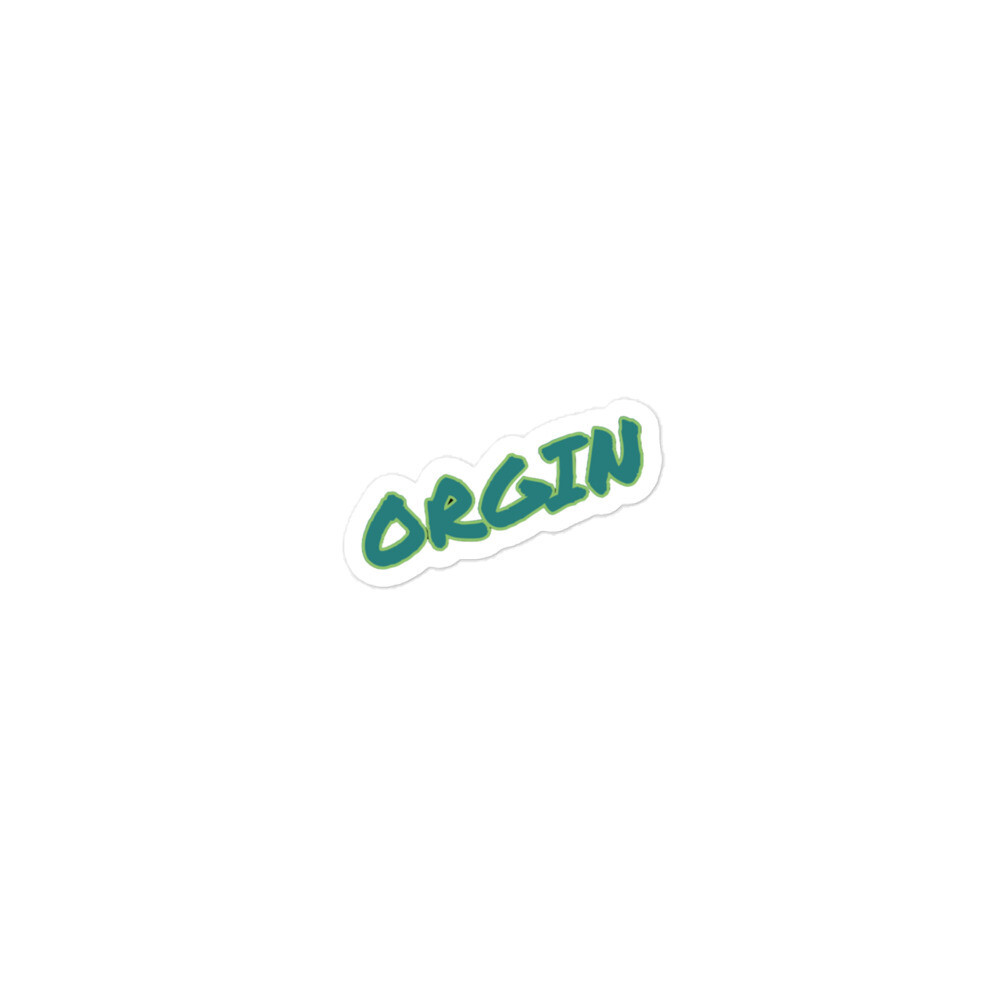 ORGIN logo sticker
