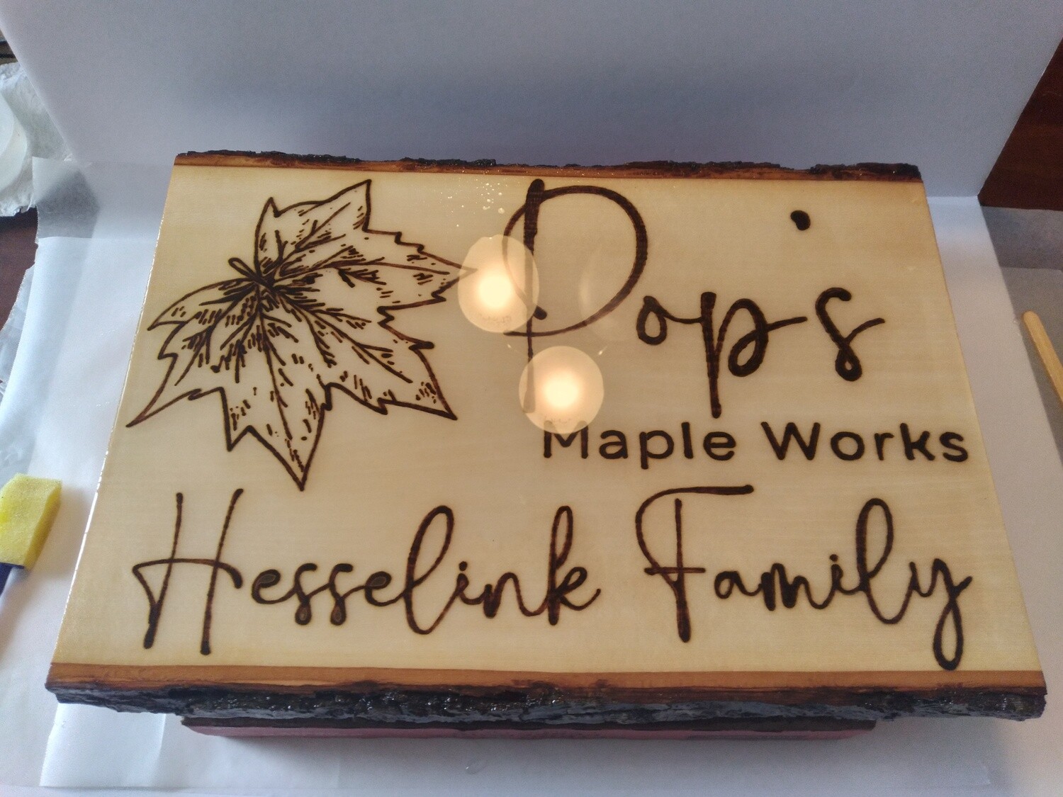 CUSTOM WOOD BURNT SIGNS