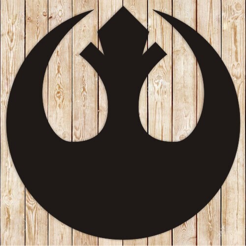 Star Wars Rebel Logo Vector Cutting File