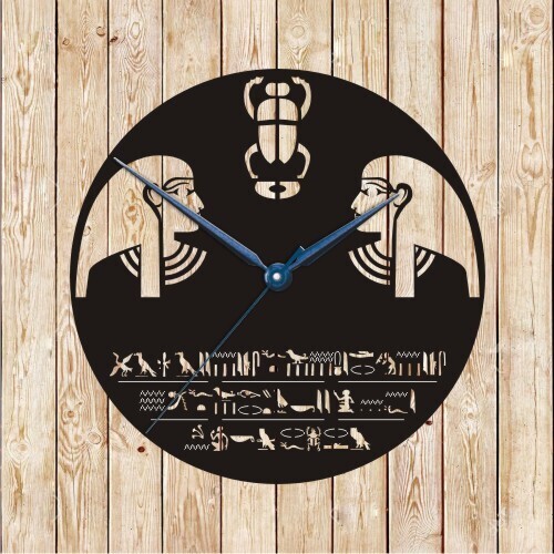 Egypt Clock Vector Cutting File