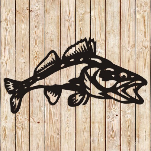 Fish Walleye cutting file