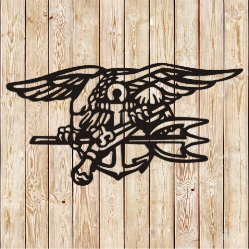 Navy Seals Logo Vector Cutting File