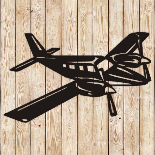 Plane Piper Twin-Turbocharged Vector Cutting File