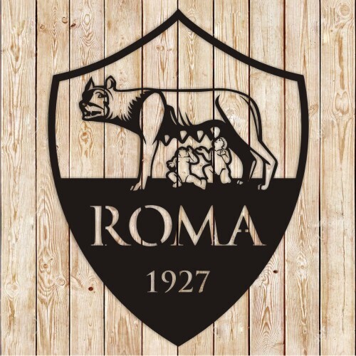 AS Roma FC Logo Vector Cutting File