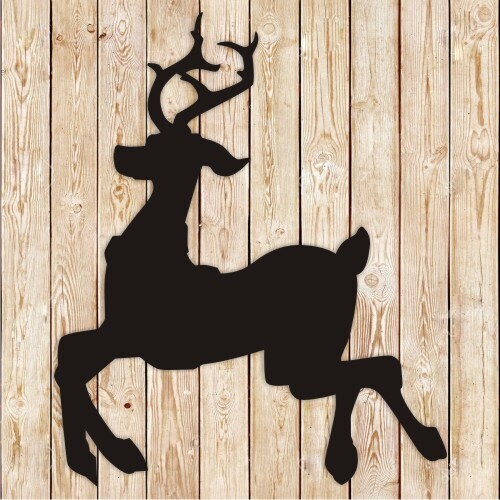 Christmas Reindeer Vector Cutting File