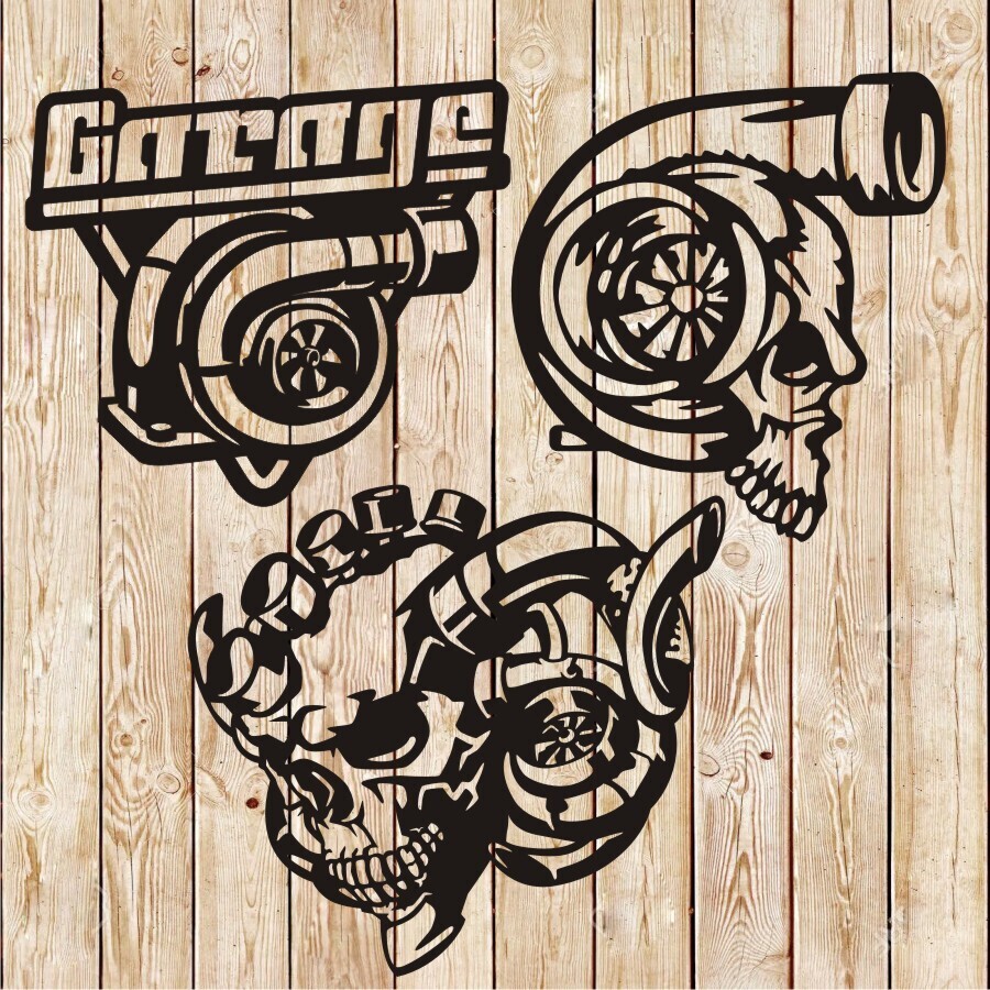 Turbo Art Lot Vector Cutting File