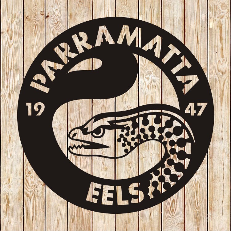 Nrl Parramatta Eels logo cutting file