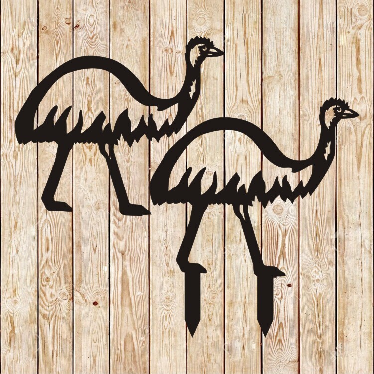Australian Emu cutting file