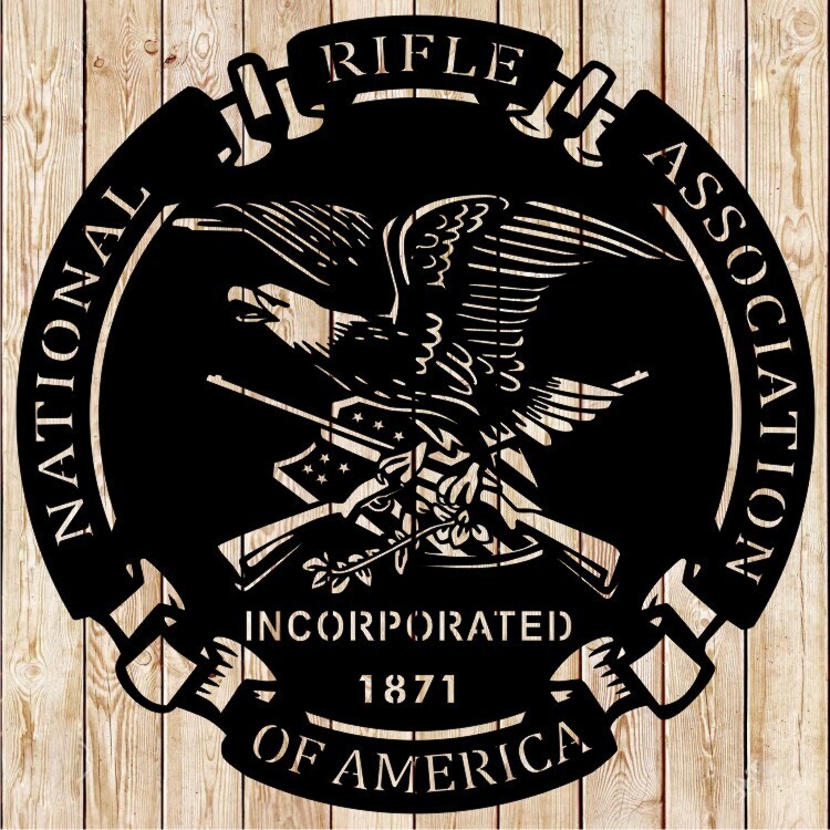 NRA National Rifle Association Logo cutting file