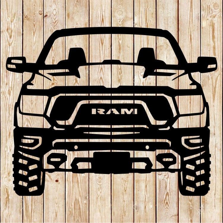 Dodge RAM Hemi Truck - Vector Cutting File