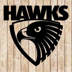 Hawks Football Club - AFL Logo cutting file