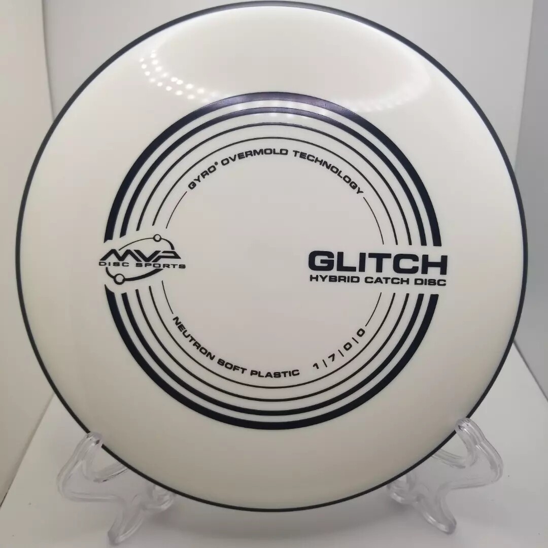 MVP Discs Glitch Neutron White Stamped 150-154g