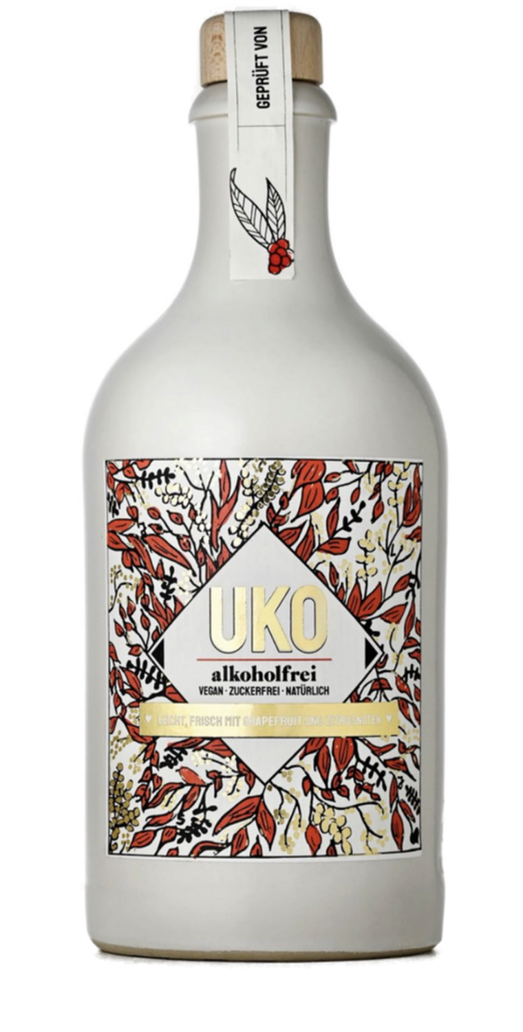Uko -alkoholfrei- 0% VOL. Vegan*Zuckefrei*Natürlich Deutschland (1x 0 ...