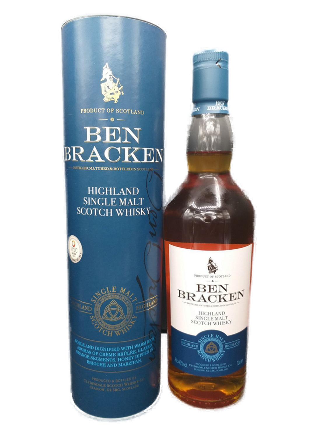 Ben Bracken Highland Single Malt Scotch Whisky Scotland 40% VOL. (1x0 ...