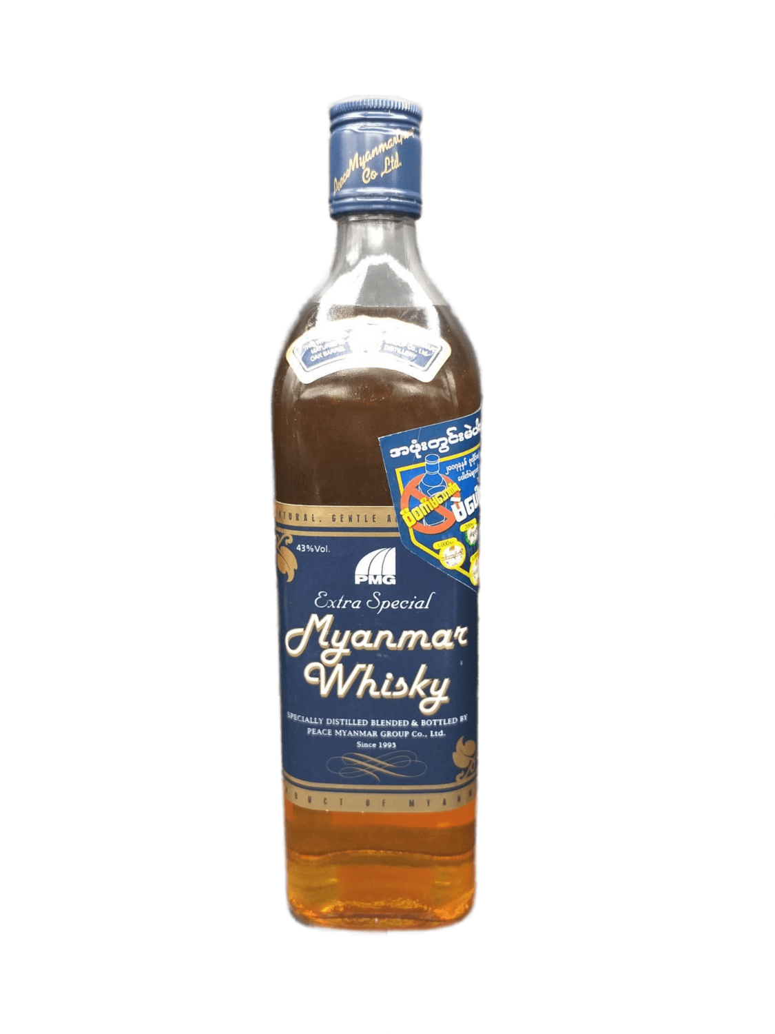 Myanmar Extra Special Whisky Myanmar43% VOL (1x0,7ltr.)