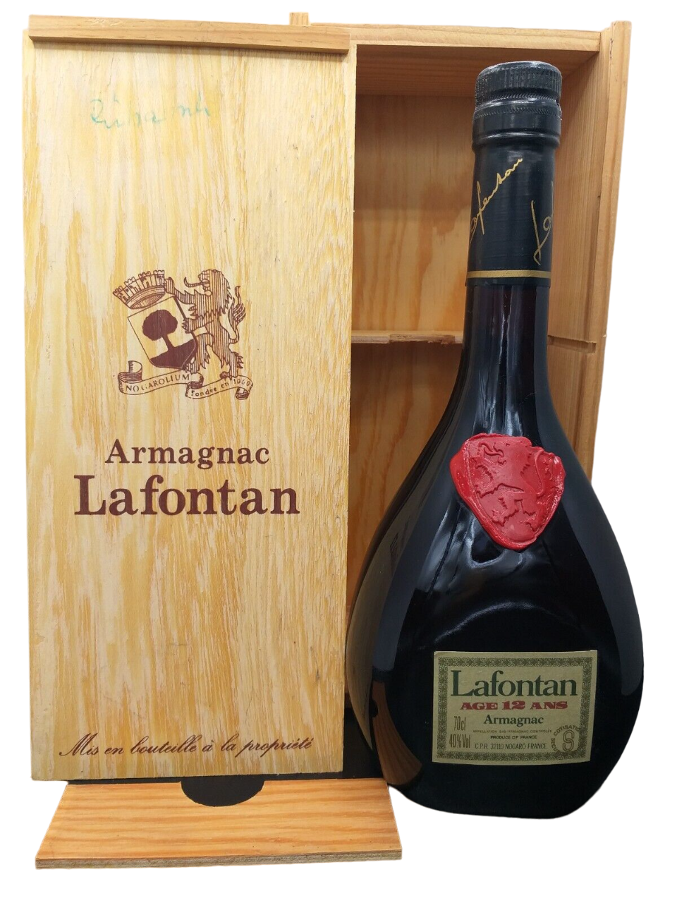 Lafontan 12 Ans Armagnac Frankreich 40% VOL. (1x0,7ltr.) im Holzkasten