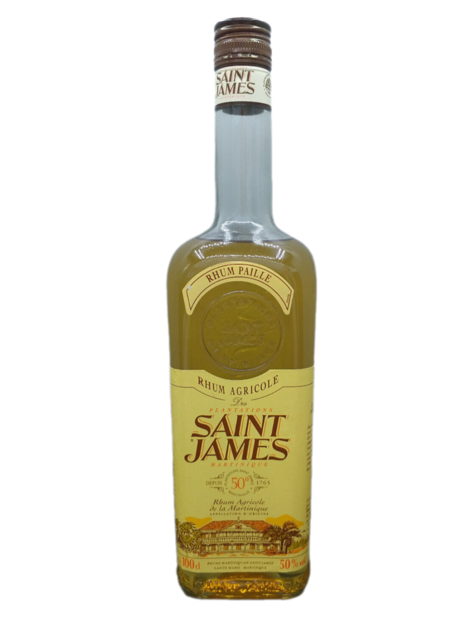 Saint James Rhum Agricole Rhum Paille 50% VOL. 1x1,0ltr.)