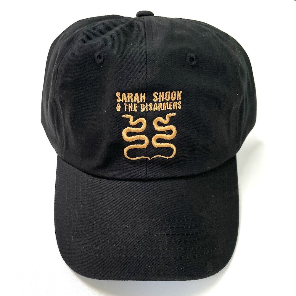 Embroidered Snakes Cap