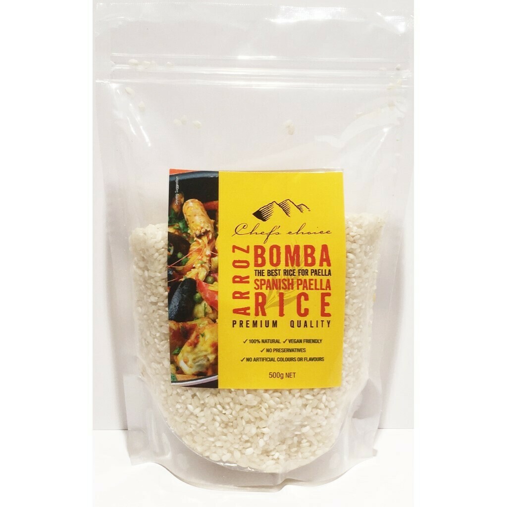 BOMBA RICE (for Paella) 500G