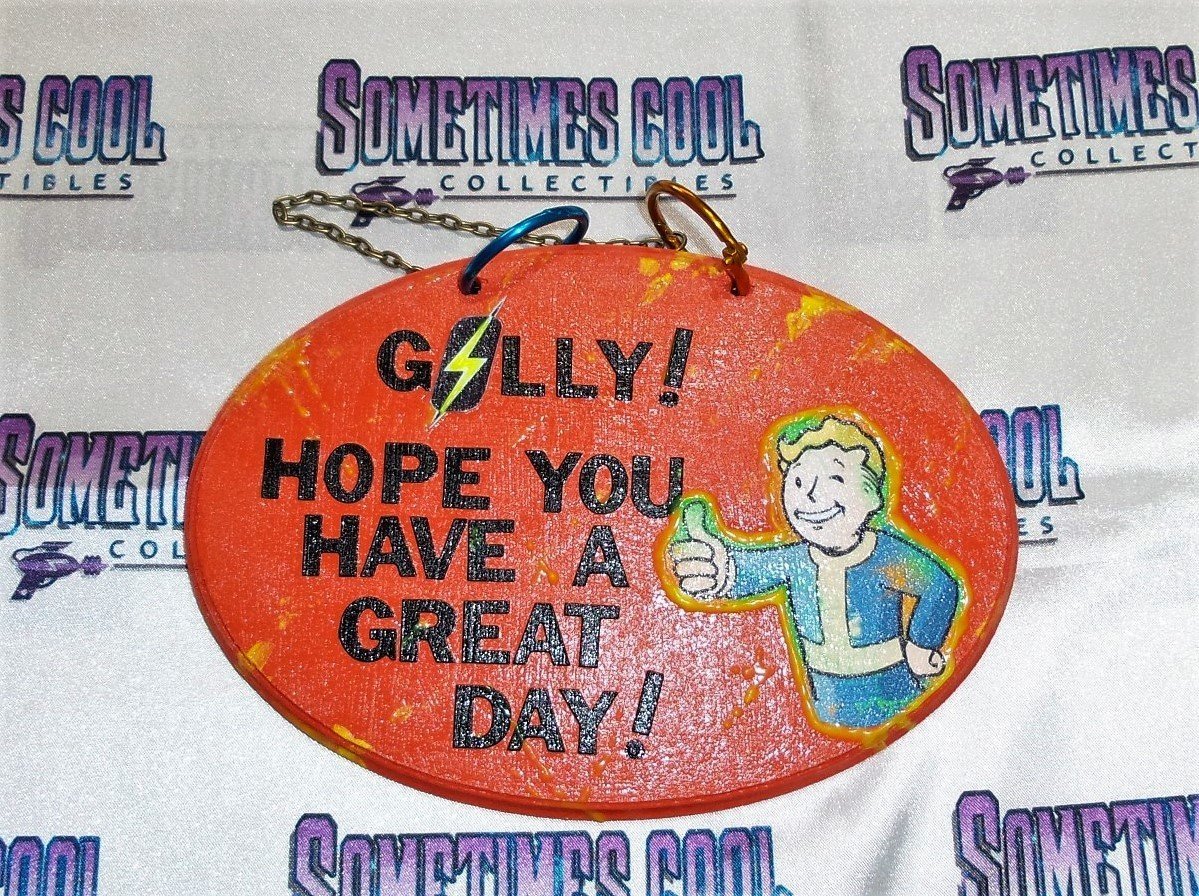 Fallout Vault Boy Sign