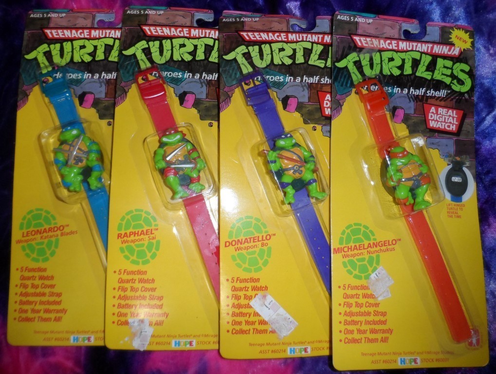 Teenage Mutant Ninja Turtles : Figure Flip Watches