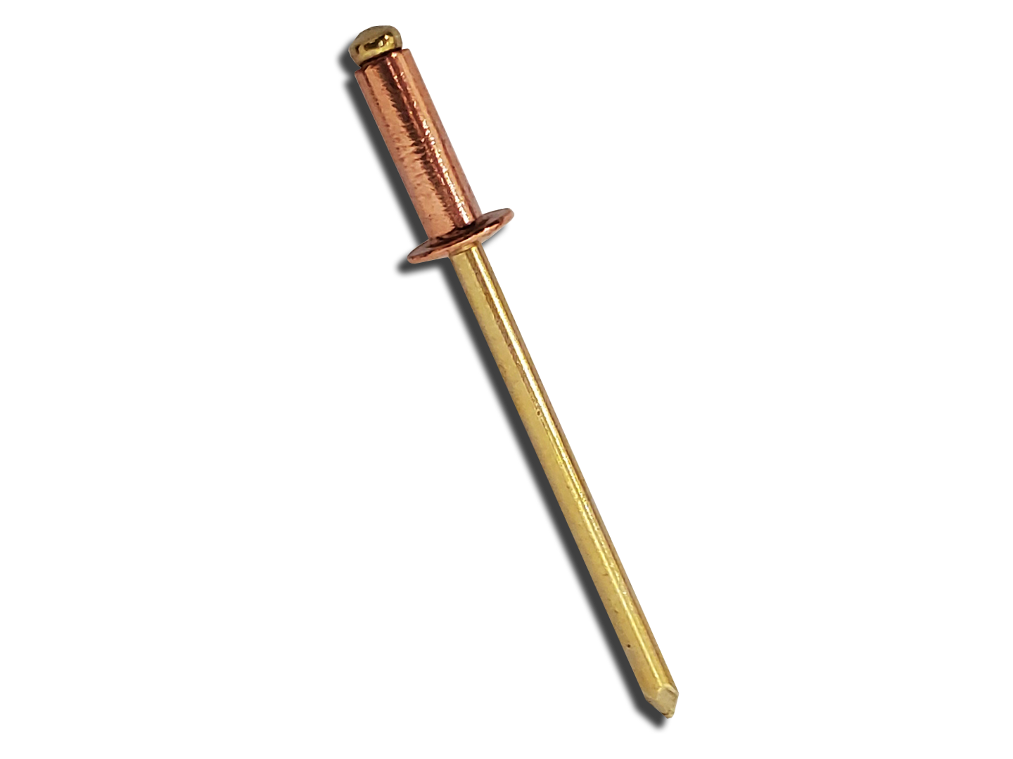 Copper Pop Rivets Brass Mandrel 100ct. - Gutter Supply