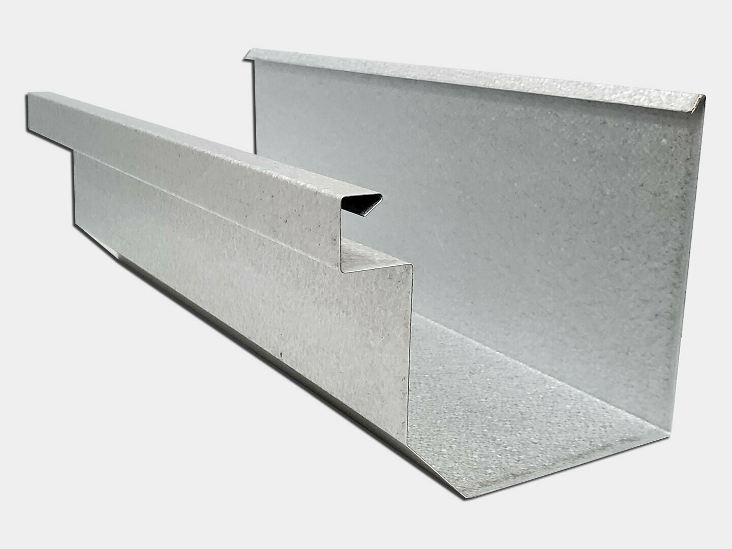 24 Gauge Galvalume Residential Box Gutter - K&M Supply