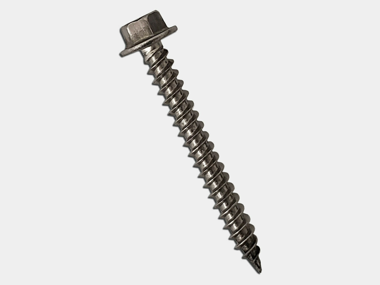 Stainless Steel #9 Hex Head Flange Sharp Wood Screw
