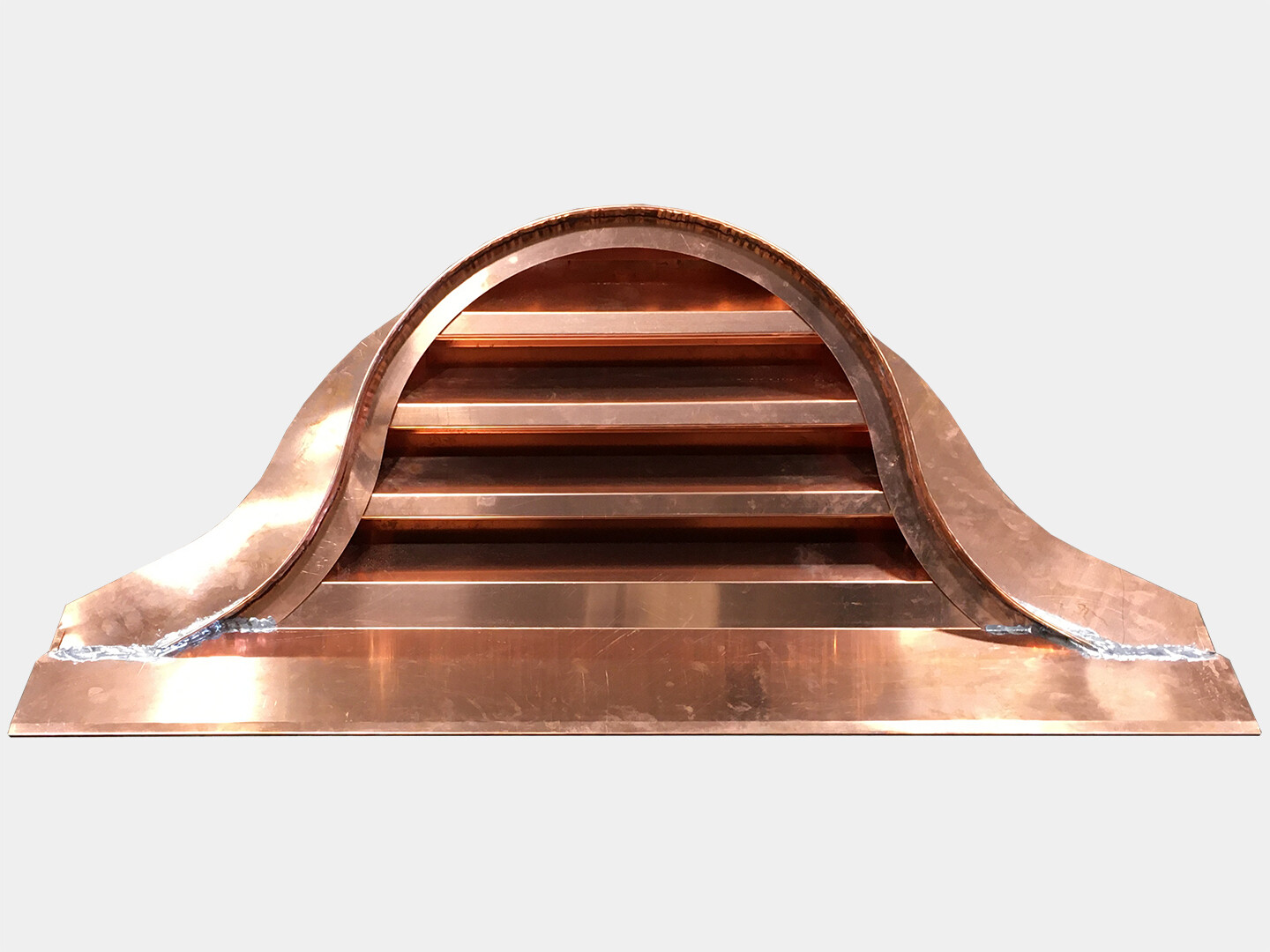 Custom Eyebrow Roof Dormer - Copper, Stainless Steel