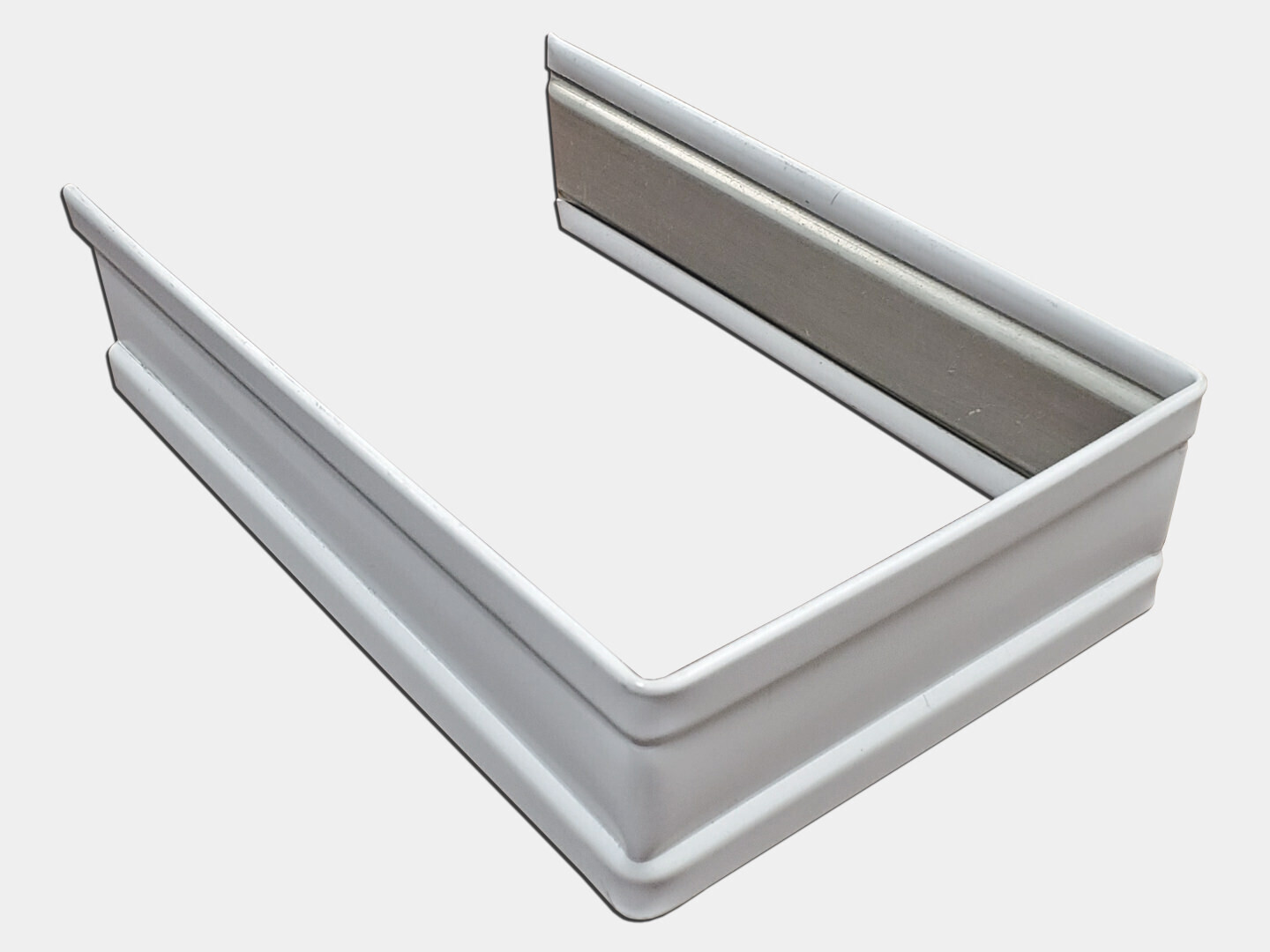 Kynar Aluminum 0.032" Plain Square Downspout Strap