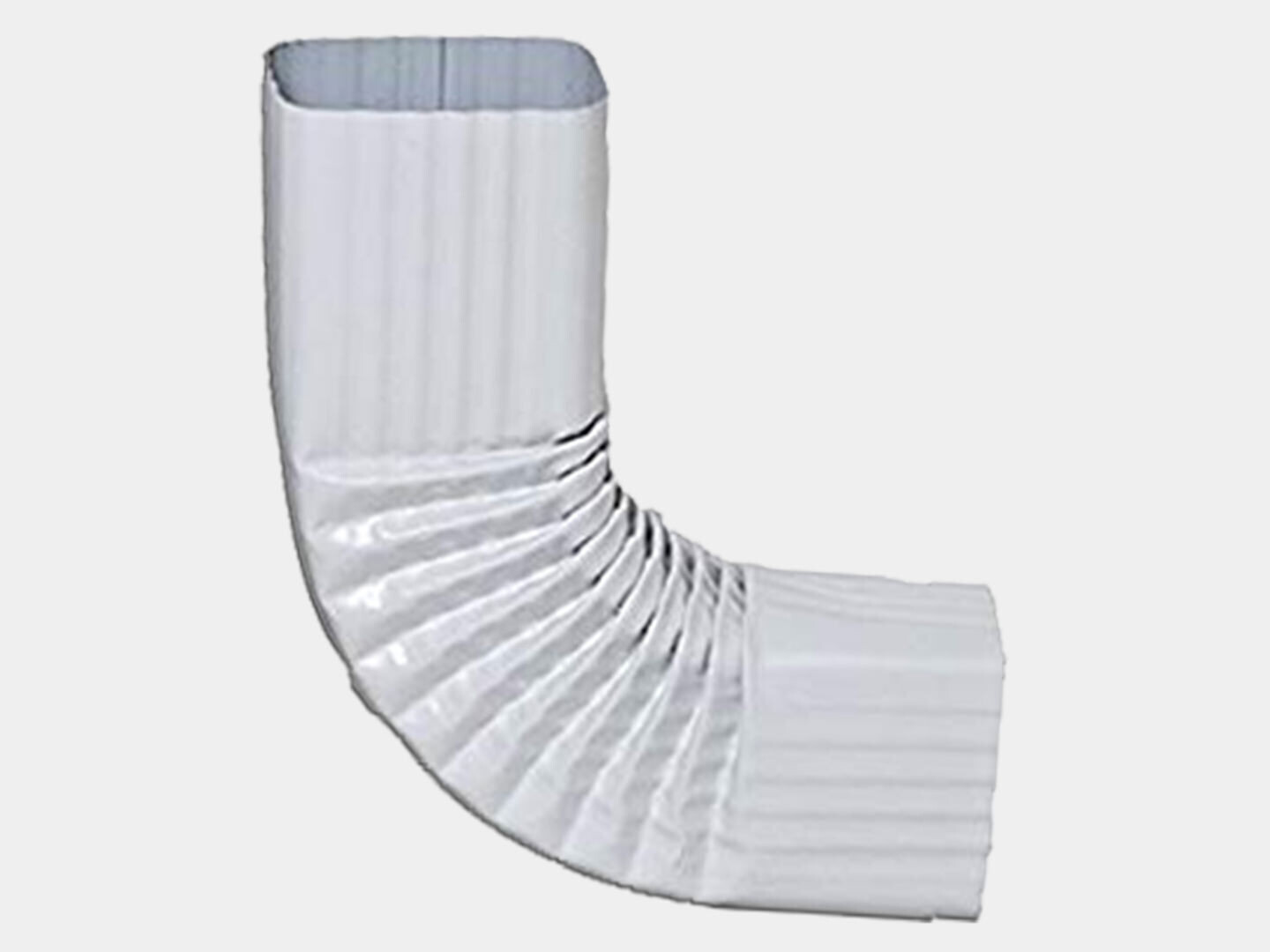 Square Corrugated 0.027" Aluminum Elbow (B) Style - K&M