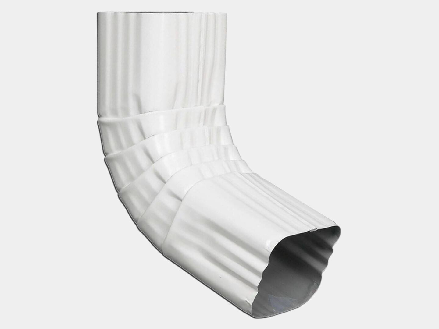 Square Corrugated 0.027" Aluminum Elbow (A) Style - K&M
