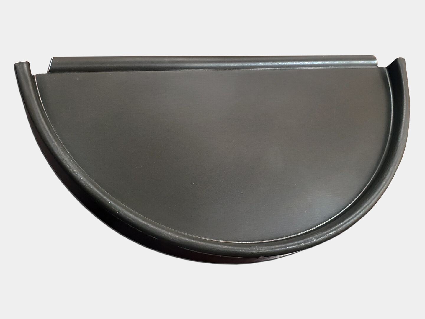 Half Round Gutter Kynar Steel End Cap 5", 6", 7" 8" K&M