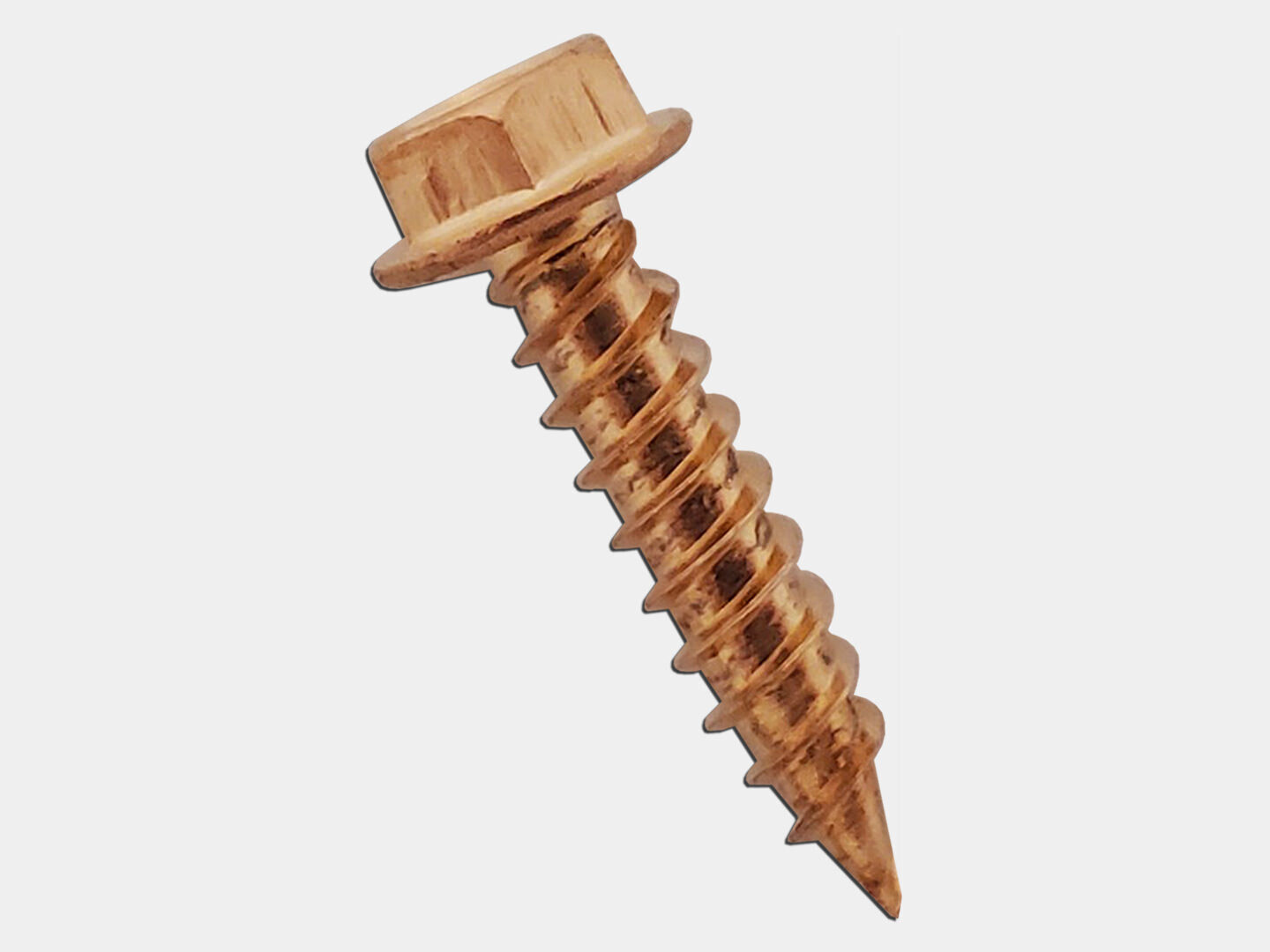 #8 Copper Plated 3/4" Stainless steel Zip Screws