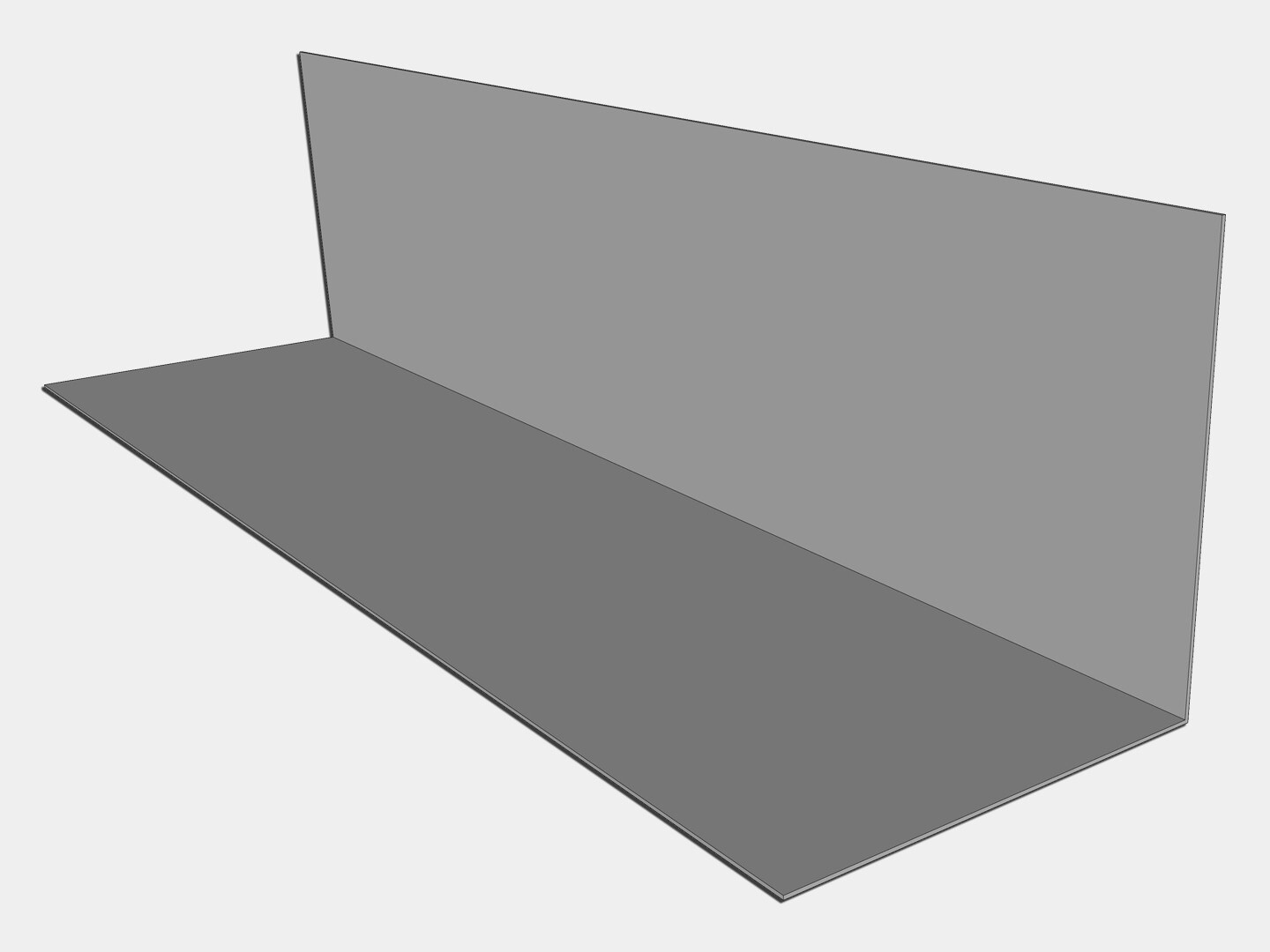 90° L Shaped Stainless Steel Masonry Flashing Metal