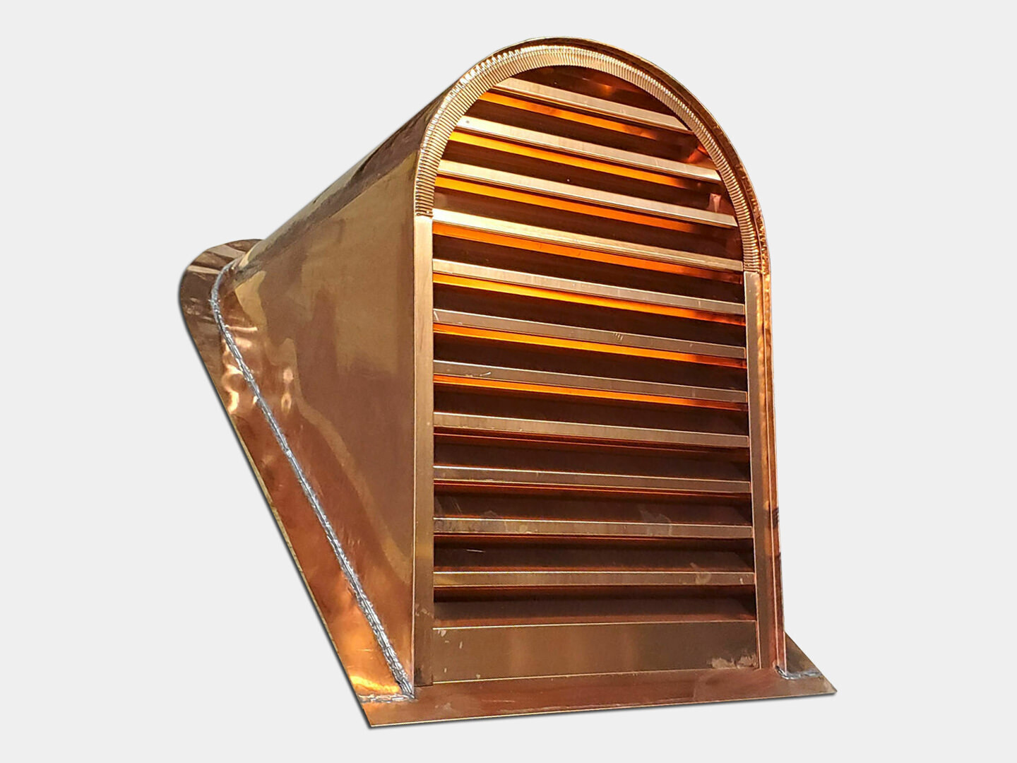 Barrel Roof Dormer - Copper, Aluminum, Steel - Custom