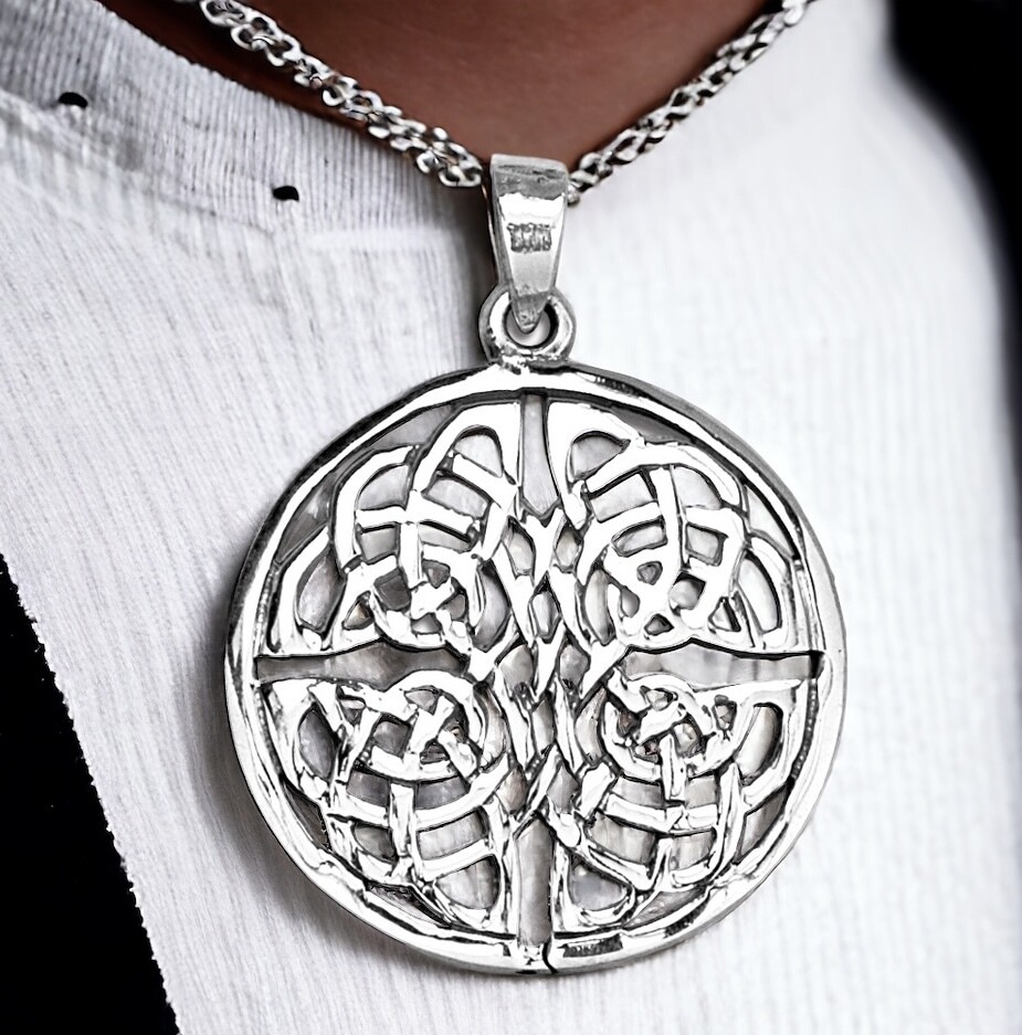 Sterling Silver Celtic Knot Pendant - Megan - Tree of Life - Celtic ...
