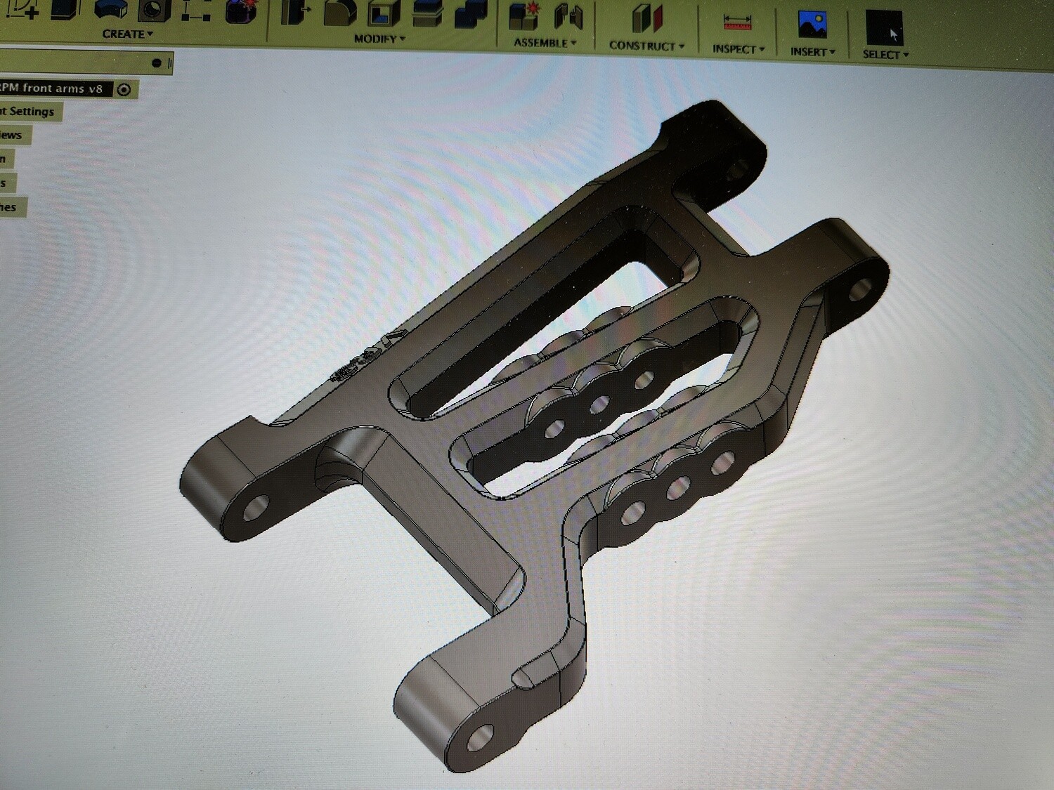 Team Associated RC10 RPM style 70442 extra long front arms